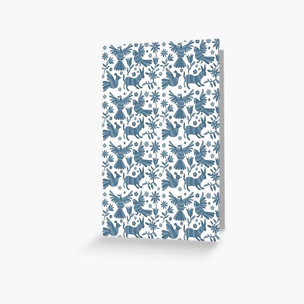 "otomi, blue otomi texture, mexican otomi, mexican art, BLUE GRAY ...