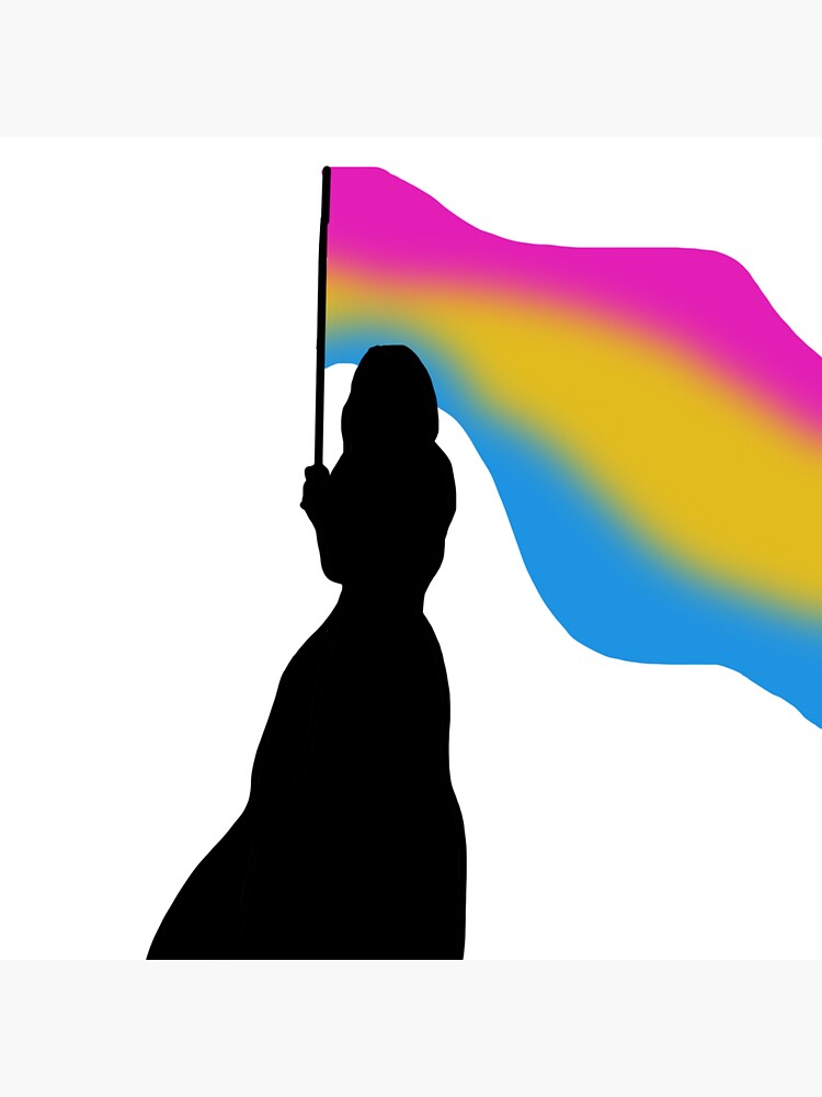 "Pan Flag" Sticker for Sale by thefallingstars | Redbubble