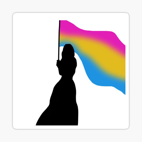 "Pan Flag" Sticker for Sale by thefallingstars | Redbubble
