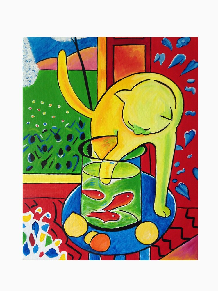 "Henri Matisse The Cat With Red Fish Painting" Pullover Hoodie for Sale ...