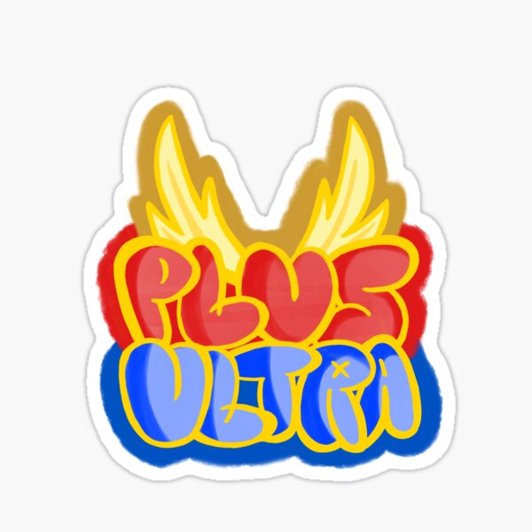 "Plus Ultra Tag" Sticker for Sale by TreeSquid | Redbubble