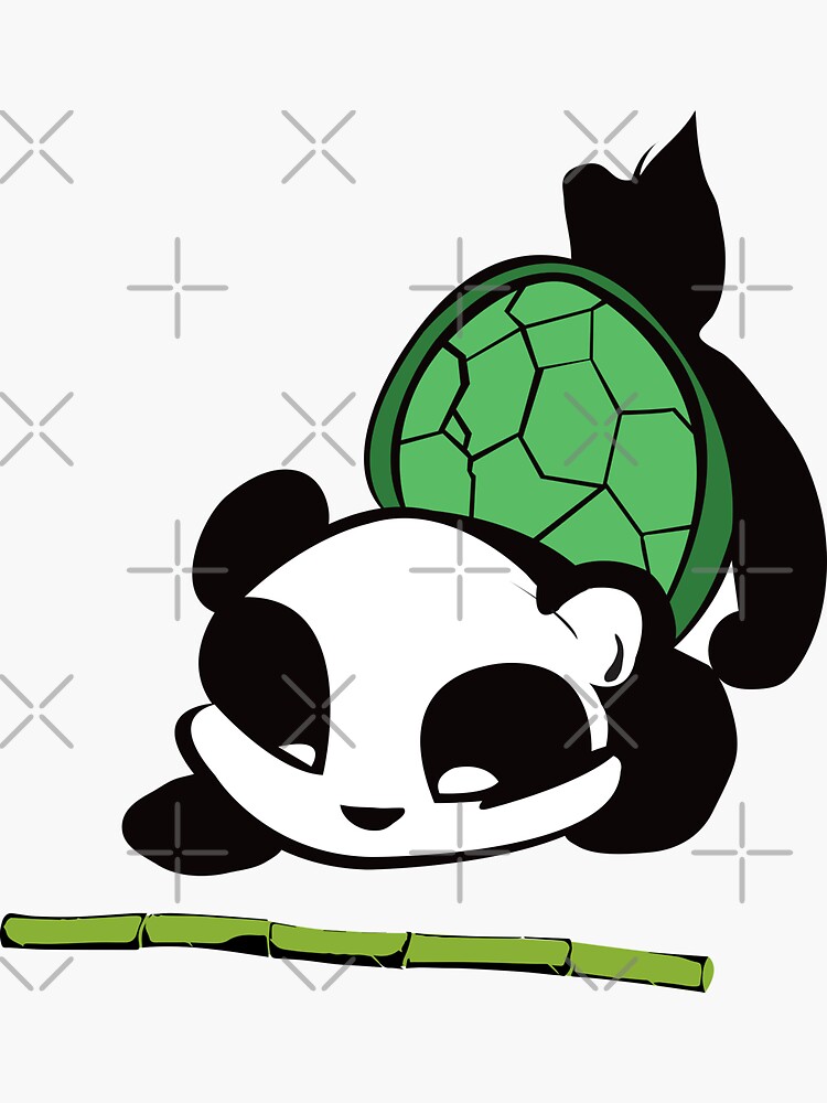 "James the Turtle Panda" Sticker for Sale by maestyle | Redbubble