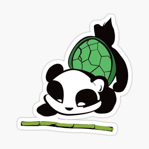 "James the Turtle Panda" Sticker for Sale by maestyle | Redbubble