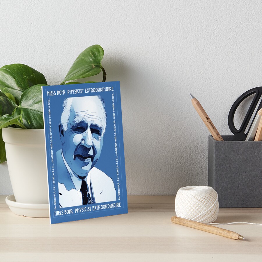 "Niels Bohr Atomic Model - Physicists - Quantum Theory - Atomic Theory ...