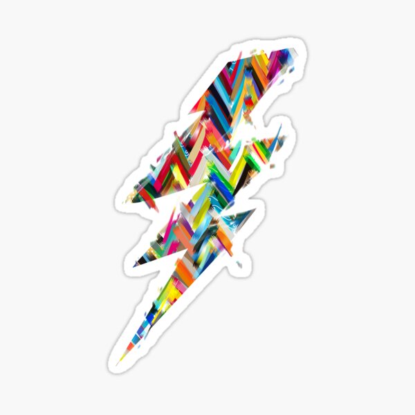 "graphic lighting" Sticker for Sale by fredlevy-hadida | Redbubble