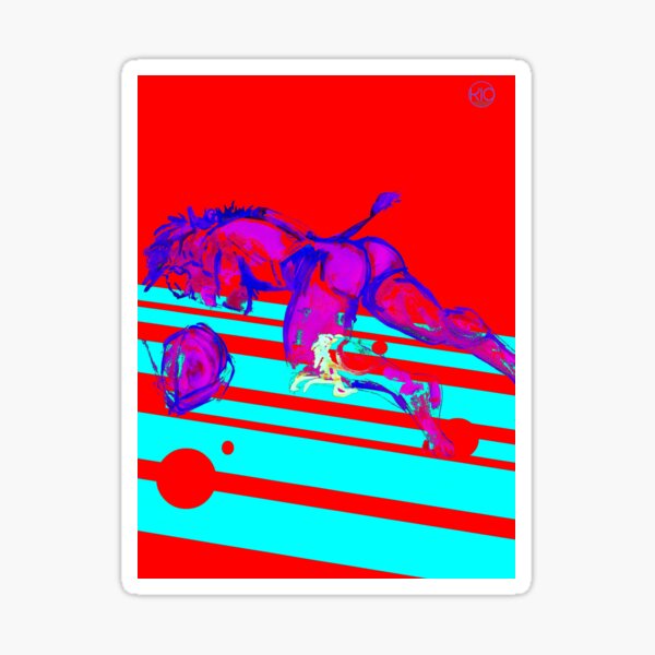 "ALONE SPACER" Sticker by artofkio | Redbubble