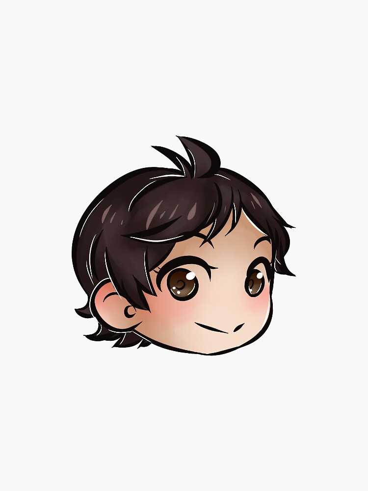 "Yui" Sticker by Ravenluck | Redbubble
