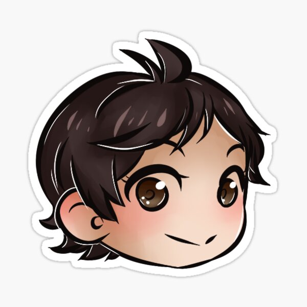 "Yui" Sticker by Ravenluck | Redbubble