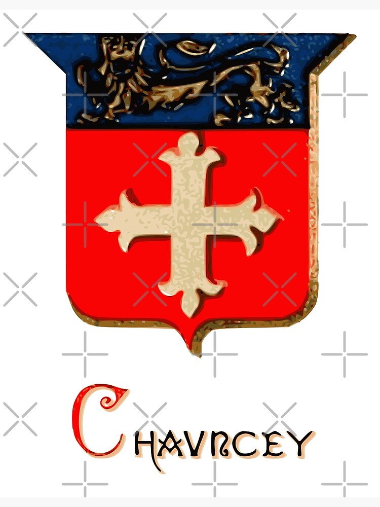 "Chauncey Family Coat of Arms" Poster for Sale by Heraldica | Redbubble