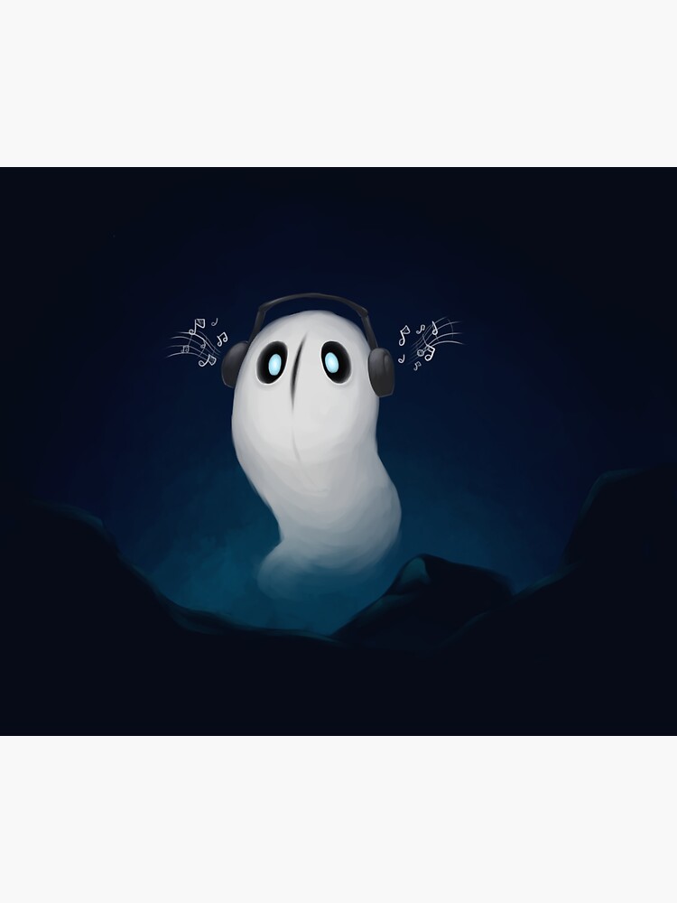 "Napstablook art" Sticker for Sale by alanzito | Redbubble