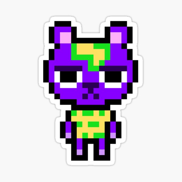 "8-bit Original Art Static" Sticker for Sale by Robogamer | Redbubble