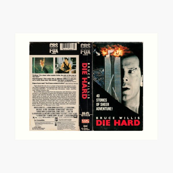 "Action VHS Cover Art" Art Print for Sale by Retro--VHS | Redbubble