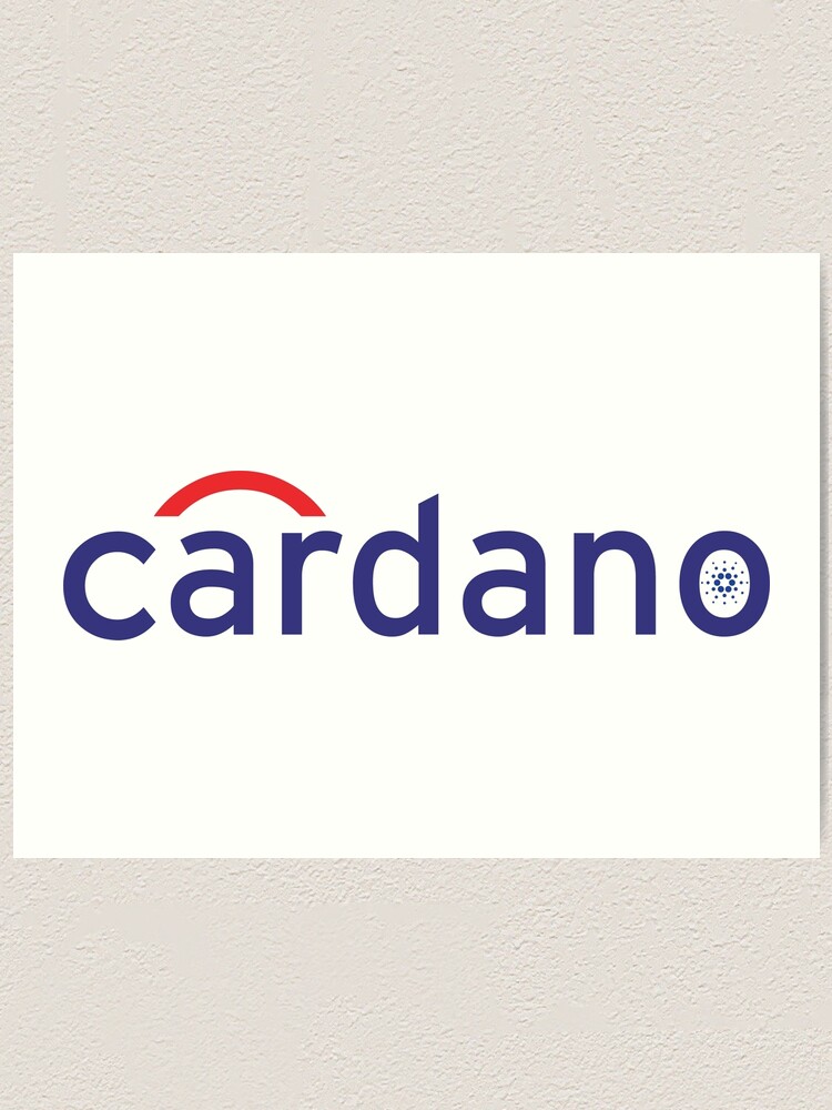 "Cardano Bank Logo" Art Print for Sale by johnta17 | Redbubble