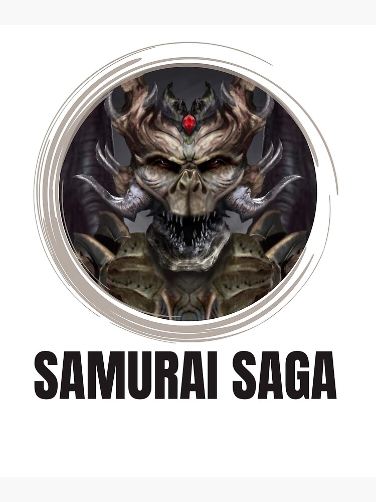 Samurai Saga NFT | Baddies Monster Premium Matte Vertical Poster