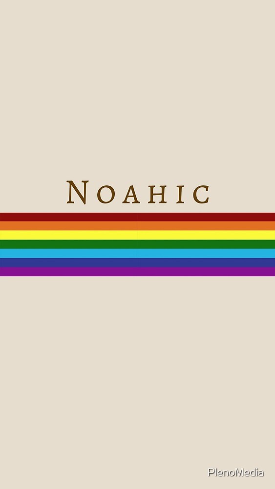 "Noahic Rainbow Covenant" by PlenoMedia | Redbubble