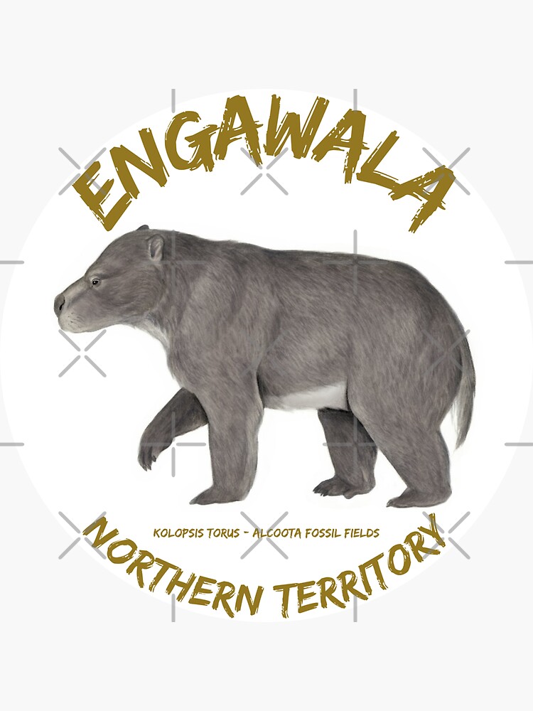 "Engawala" Sticker for Sale by BaronPhil | Redbubble