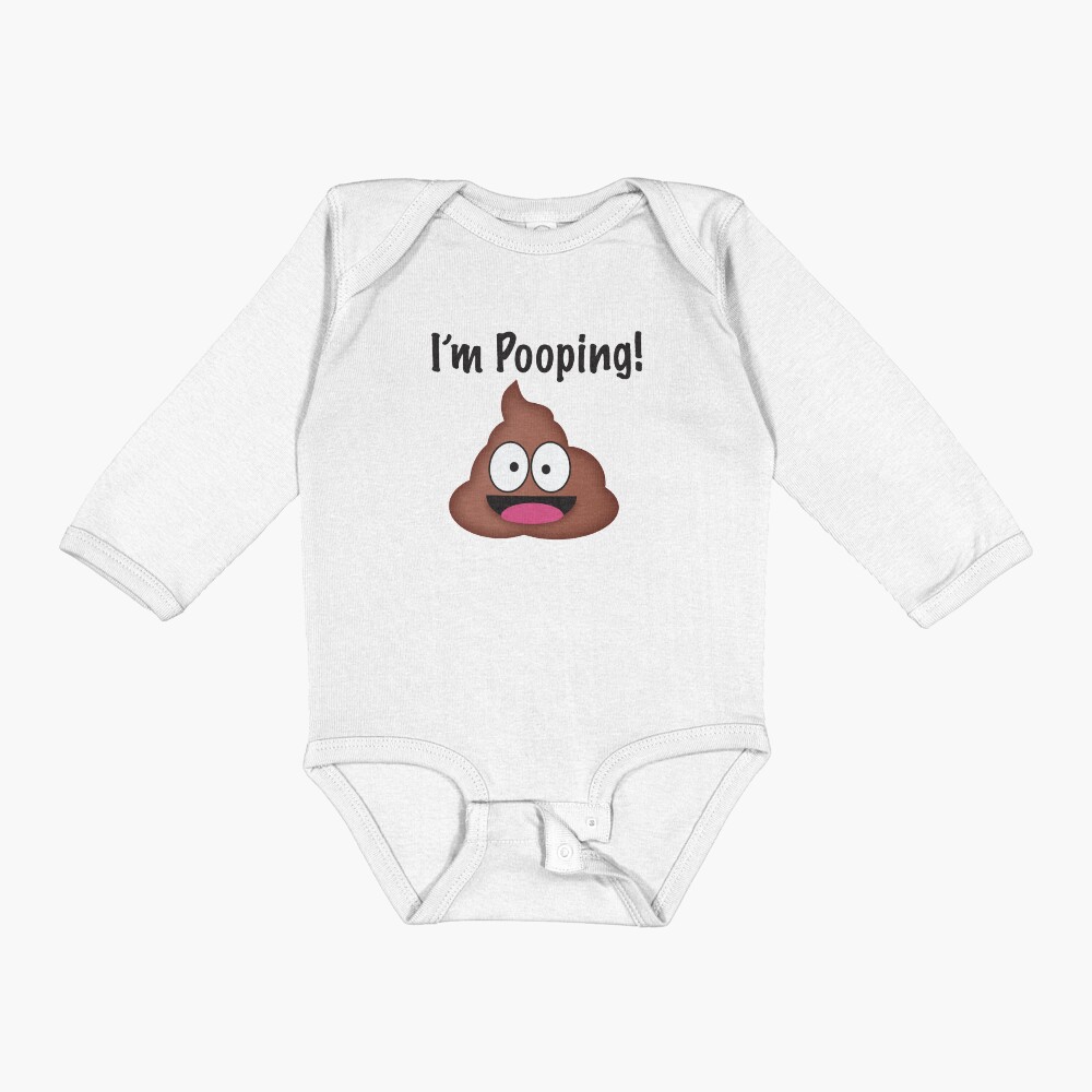 "im pooping" Sticker for Sale by CFox-Designs | Redbubble