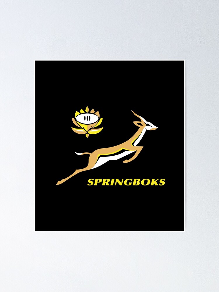 "Stronger Together Springbok Bokke South Africa Rugby" Poster by ...