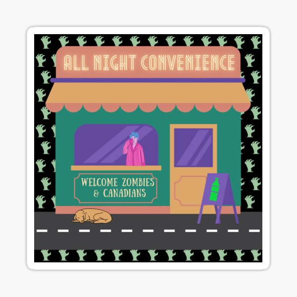 "Kelly Link - All Night Convenience Sticker" Sticker for Sale by ...
