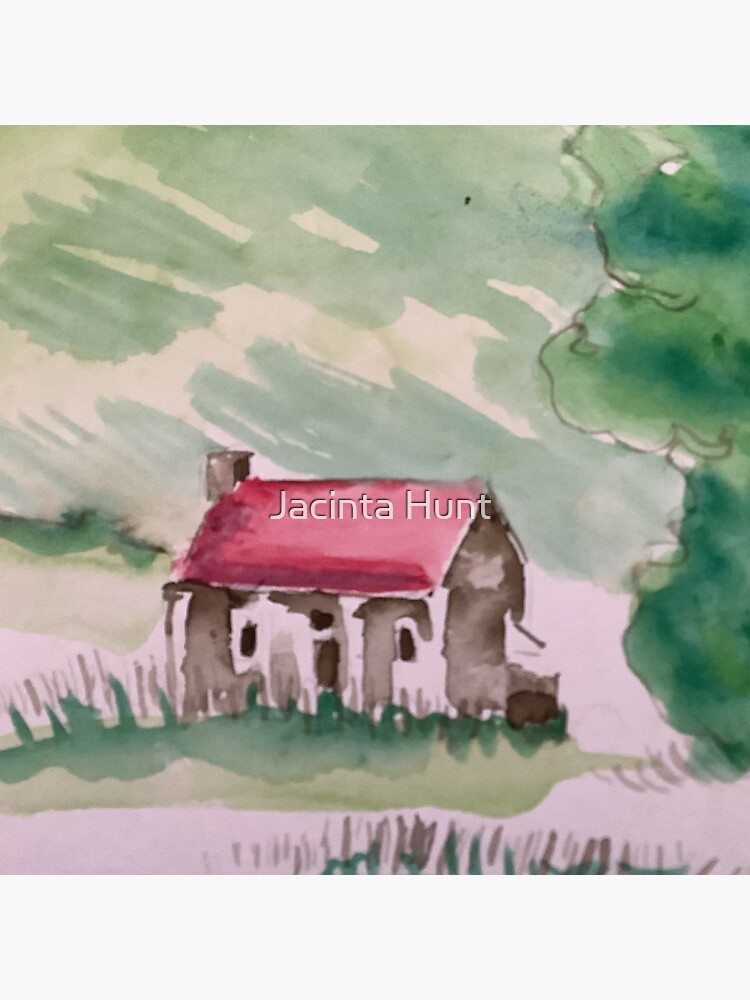 "Arrowtown cottage" Sticker by Resdfg1234 | Redbubble