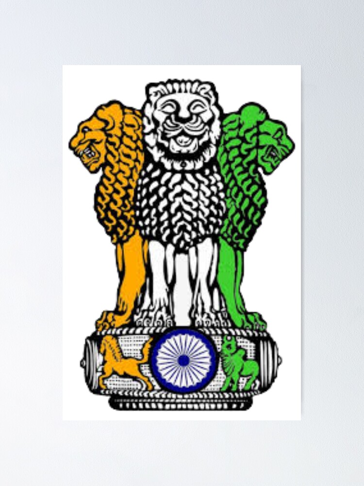 "Ashok chakra" Poster for Sale by Markat8 | Redbubble
