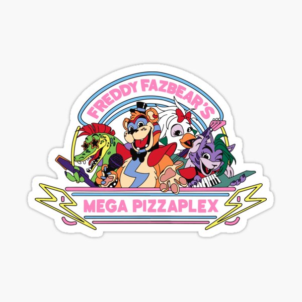 "FNAF, Security Breach," Sticker for Sale by AngelZalez | Redbubble