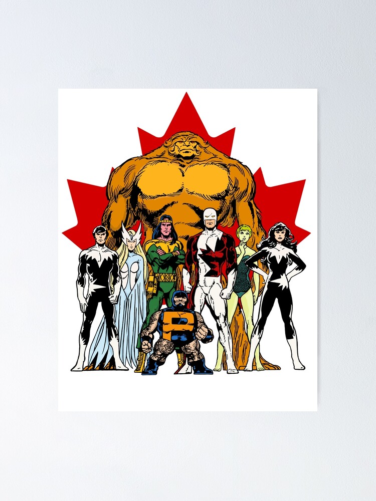 "Alpha Flight - Canadian mutant team" Poster for Sale by ...