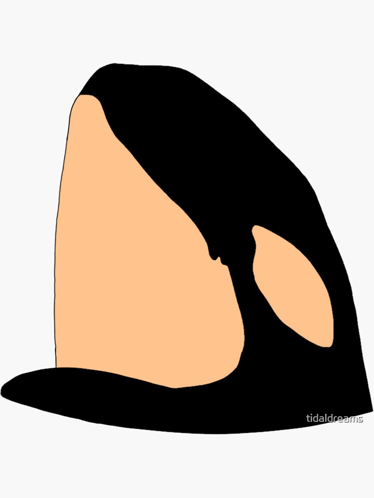 "Kyara Orca" Sticker for Sale by tidaldreams | Redbubble