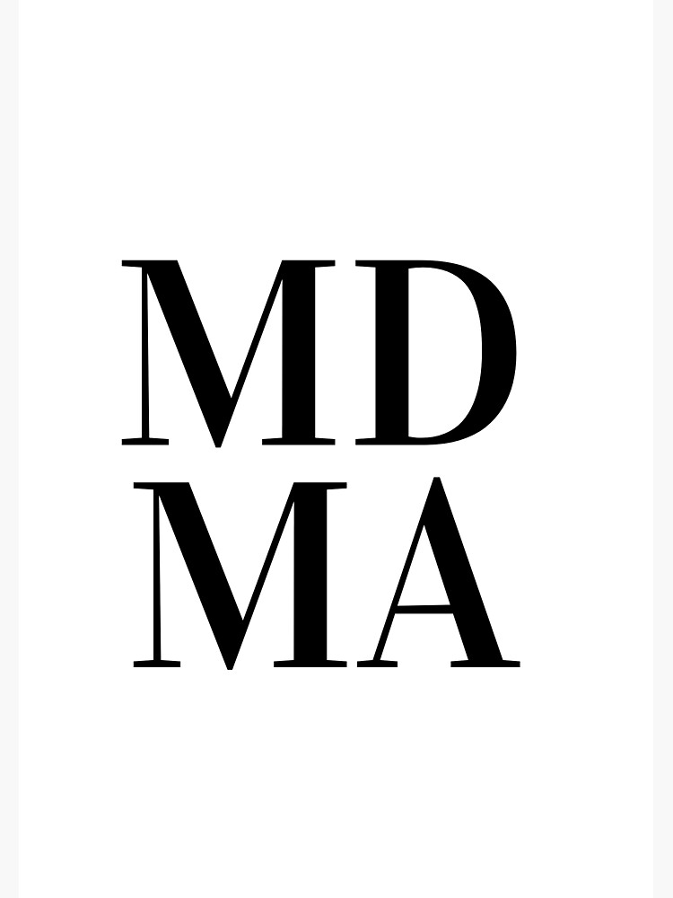 "MDMA" Sticker for Sale by SloganPunch | Redbubble