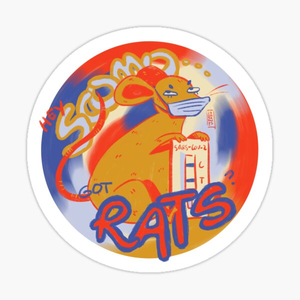 "Hey Scomo, got RATs?" Sticker for Sale by joskydraws | Redbubble