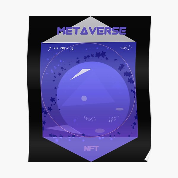 "Metaverse NFT Very Peri Periwinkle 2022 " Poster for Sale by ...