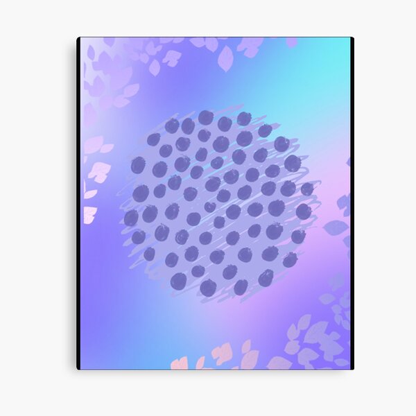 "Pantone Color Of The Year 2022, Very Peri, Veri Peri " Canvas Print by ...