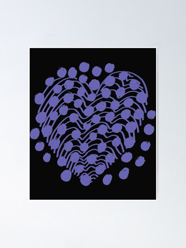 "Pantone Color Of The Year 2022, Very Peri, Veri Peri " Poster by ...