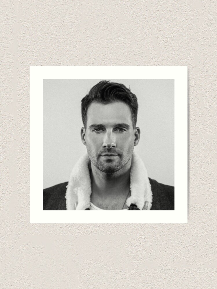 "James Maslow Big Time Rush BTR Black White" Art Print for Sale by ...