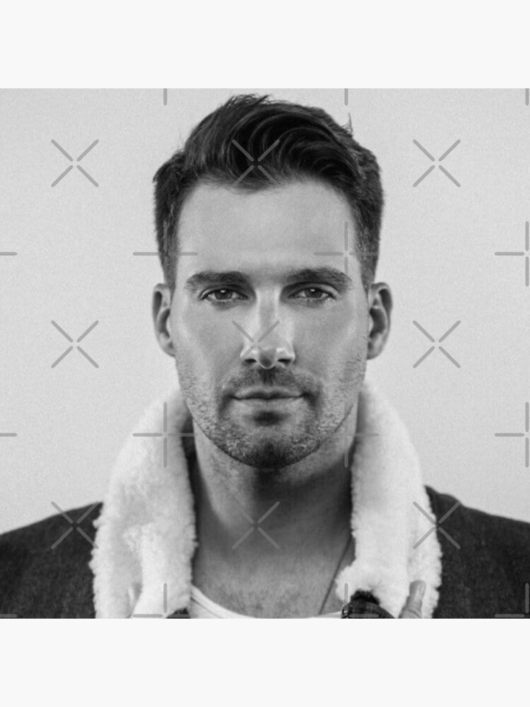 "James Maslow Big Time Rush BTR Black White" Art Print for Sale by ...