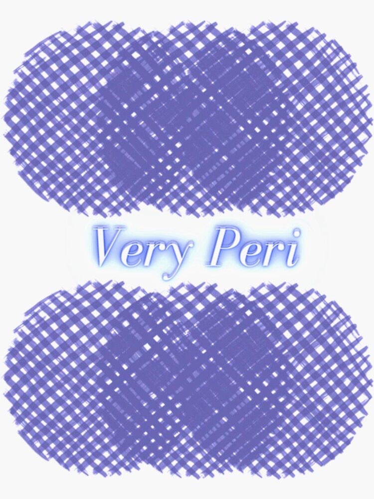 "Very Peri color Loved Premium " Sticker for Sale by Ramsey5dDesigns ...