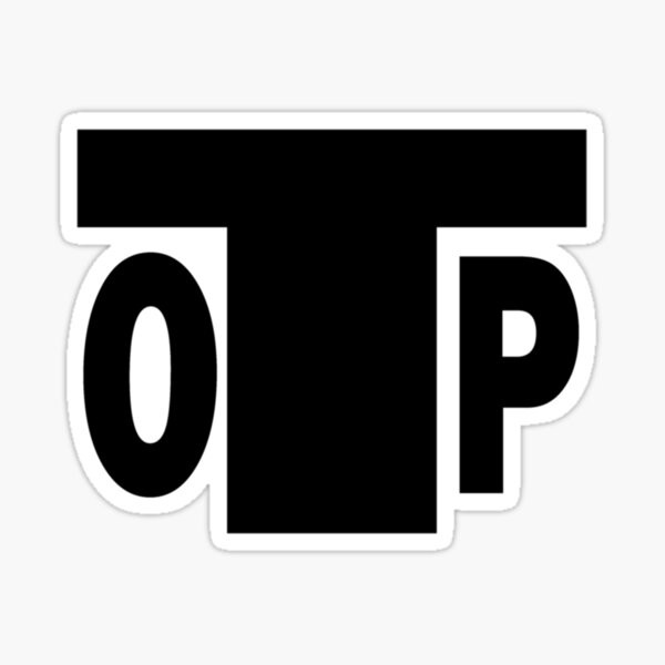 "OTP " Sticker by Punktail | Redbubble