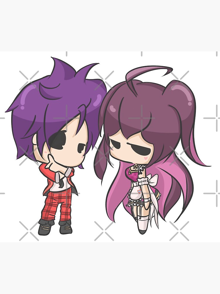 "Violet and Luluca Skin Epic 7 Chibi " Art Print for Sale by ...