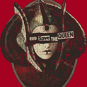 "GodSaveTheQueen 32 BBY" Sticker for Sale by AstroZombie6669 | Redbubble