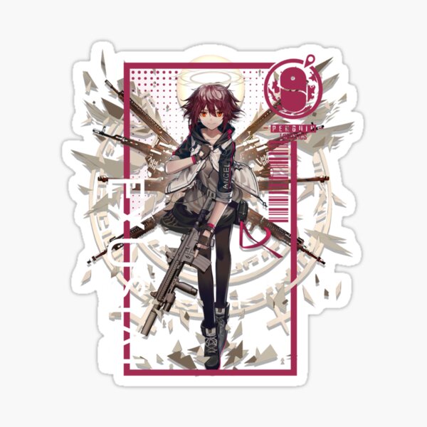 "Arknights - Exusiai - Character Portrait Sticker" Sticker for Sale by ...
