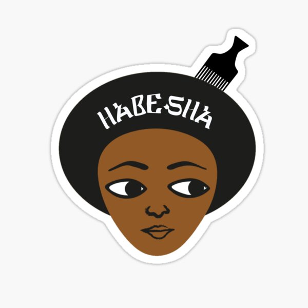 "Habesha T-shirt, Habesha Art Deisgn." Sticker for Sale by JustManu ...
