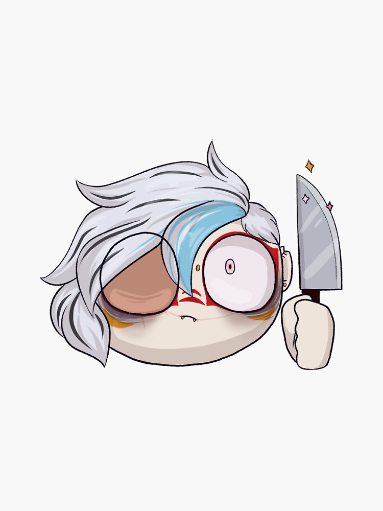 "Death run emote" Sticker for Sale by indecisive-arts | Redbubble