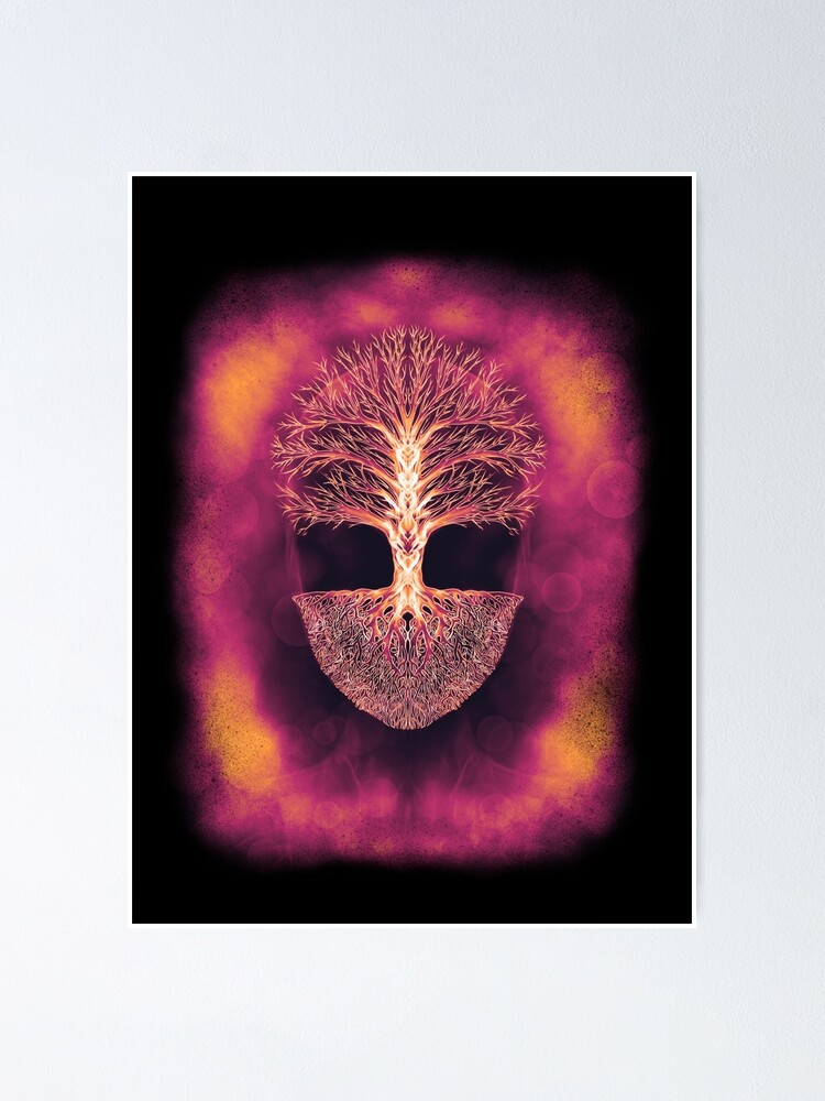 "Rooted mind red" Poster for Sale by RutaRozamimoza | Redbubble