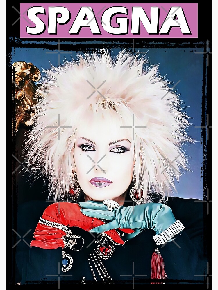 "Spagna singer" Poster for Sale by Kimmy73RB | Redbubble
