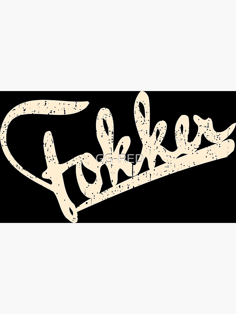 "Fokker Aerospace Aircraft Aviation Airplane Pilot" Poster for Sale by ...