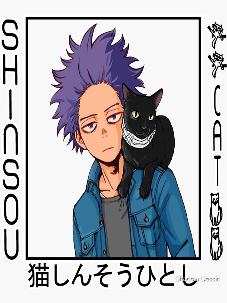 Cat Shinsou Hitoshi Sticker For Sale By Rays95 Redbubble
