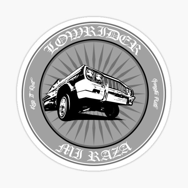 "Lowrider" Sticker for Sale by RamirezCZ | Redbubble