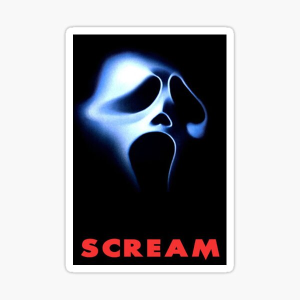 "Scream " Sticker by nikoandthings | Redbubble