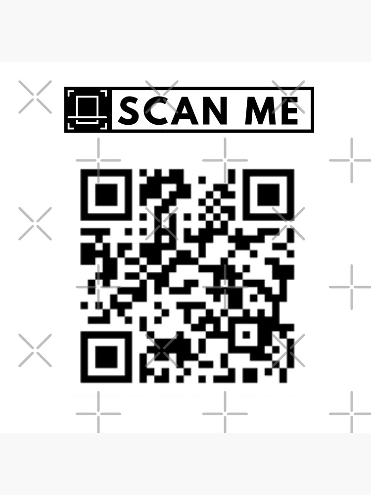 Carte de vœux for Sale avec l'œuvre « Prank QR Code - Scannez-moi pour ...