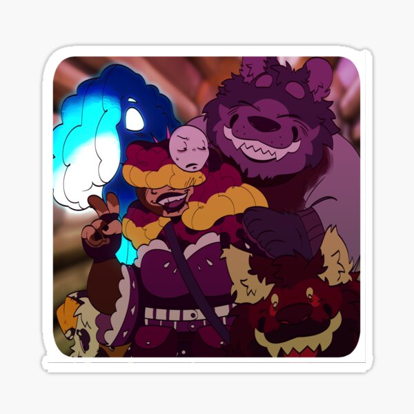 "Infinity School Squad" Sticker by clocki99 | Redbubble